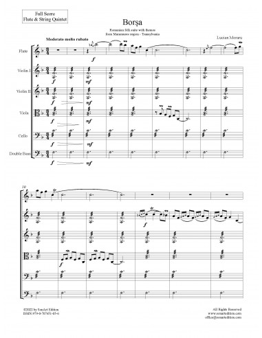 Borsa - flute & string quintet
